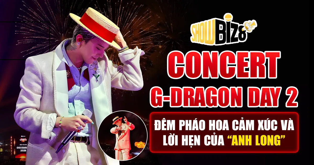Concert G-Dragon Day 2 Thành Công Mang Nhiều Cảm Xúc
